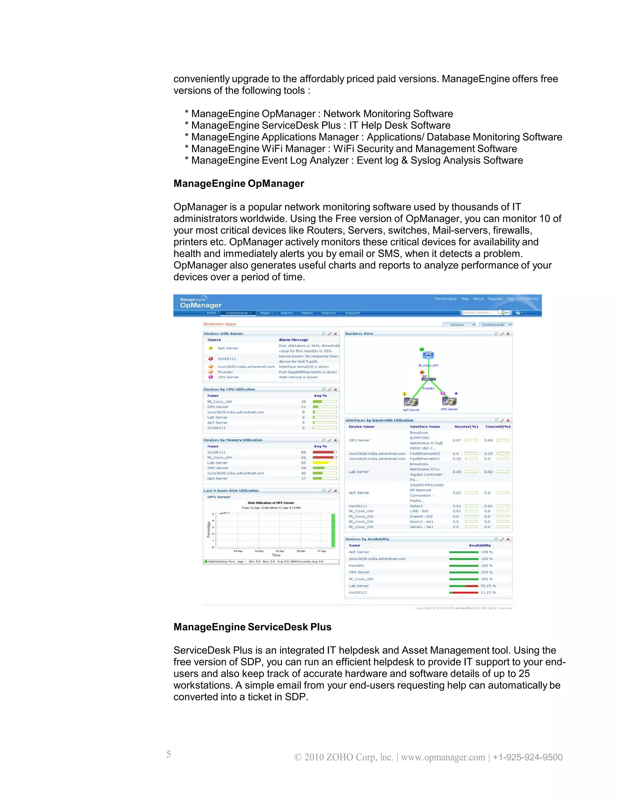 Network Monitoring Tools | PDF