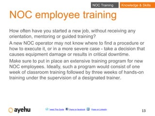 Network Operation Center Best Practices | PDF