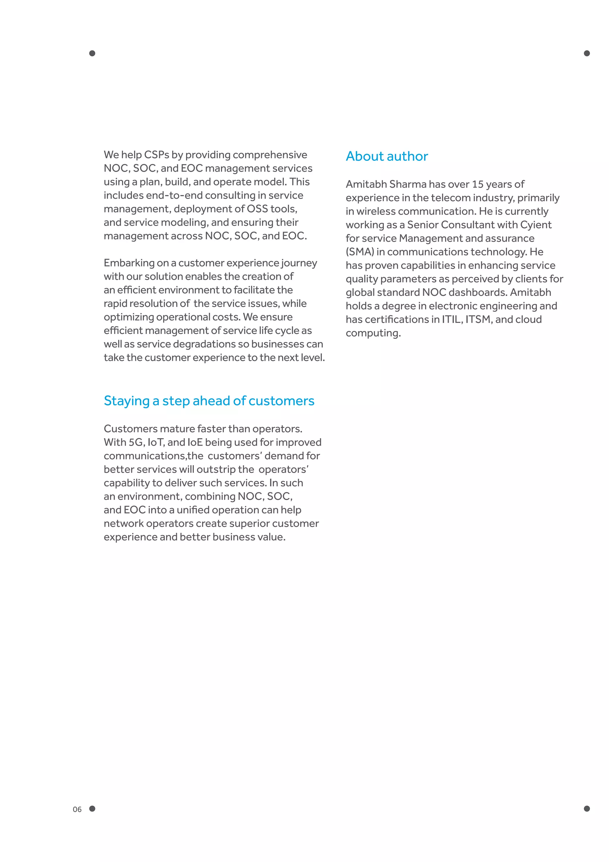 Network operations-customer-maturity | PDF