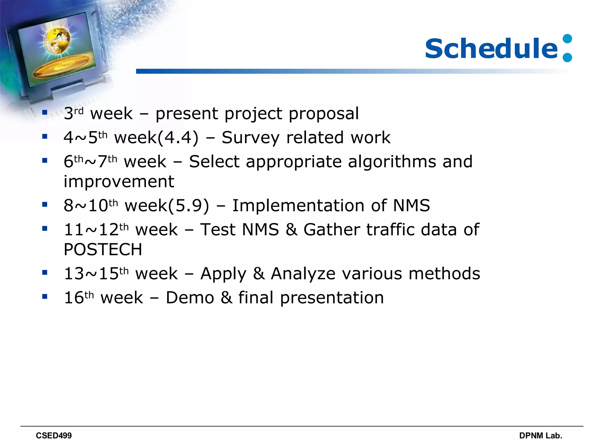 Network Performance Forecasting System Ppt 