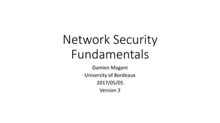 Network Security Fundamentals | PDF