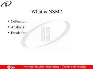 Network Security Monitoring - Theory and Practice | PDF