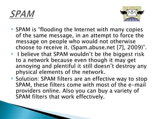 Network Security Threats and Solutions | PPT