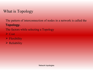 Network Topology | PPT
