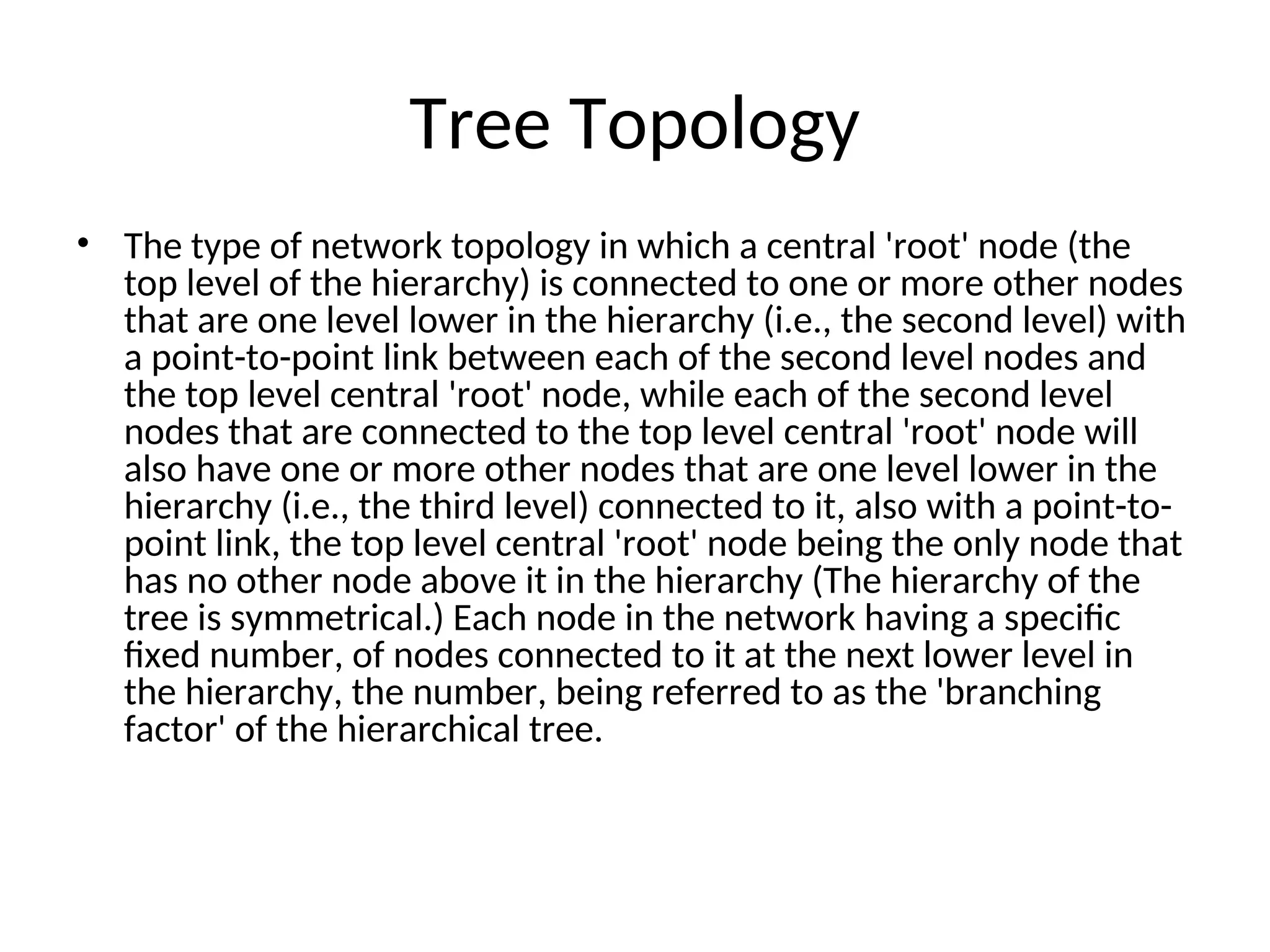 network-topology.ppt it is a short typee | PPT