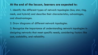 NETWORK-TOPOLOGY-Grade-10-Lesson-Computer-System-Servicing | PDF