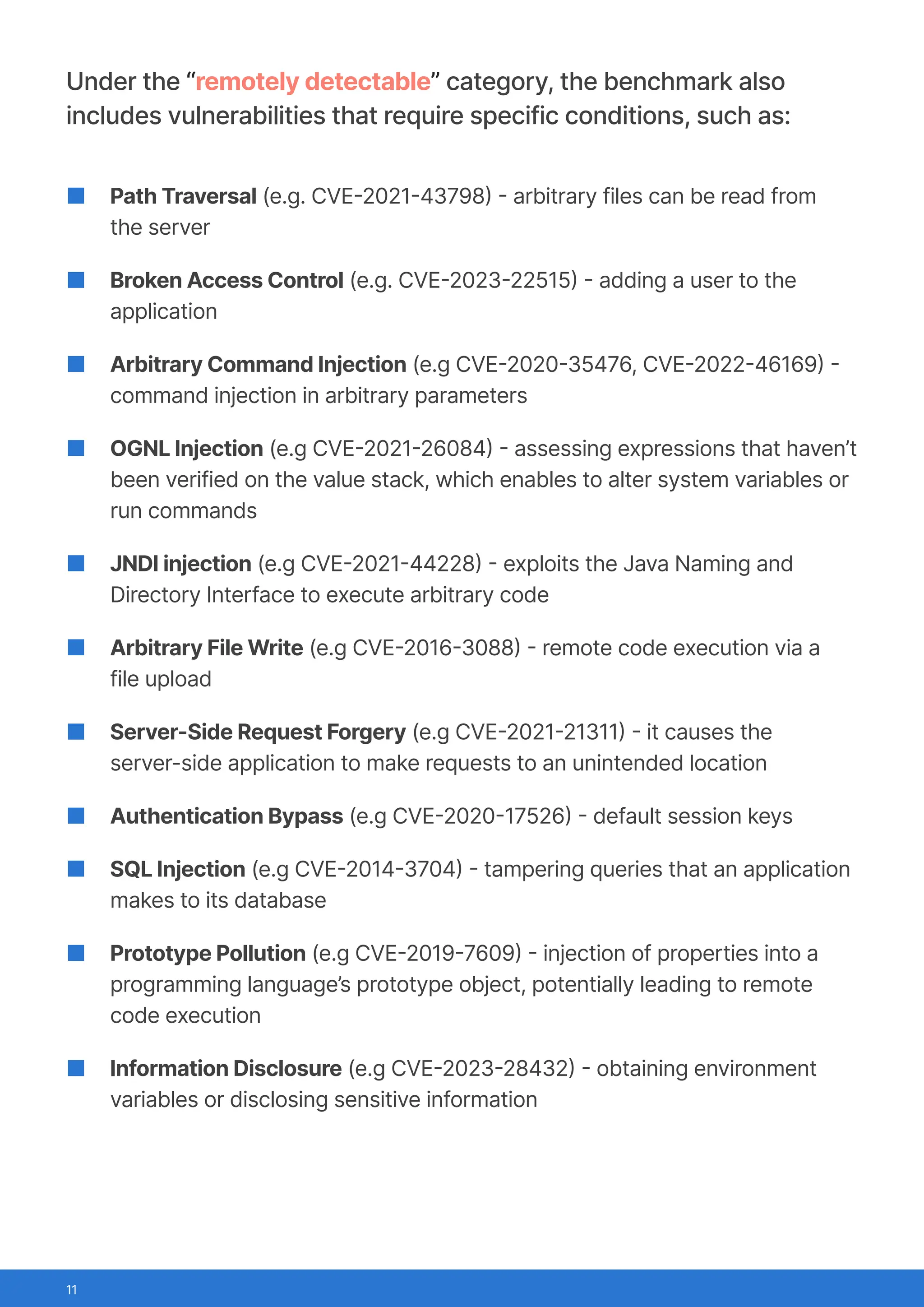 Benchmarking our Network Vulnerability Scanner | PDF