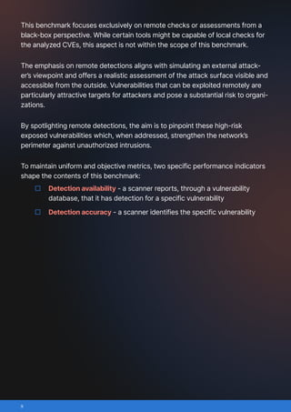 Benchmarking our Network Vulnerability Scanner | PDF