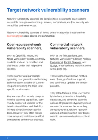 Benchmarking our Network Vulnerability Scanner | PDF