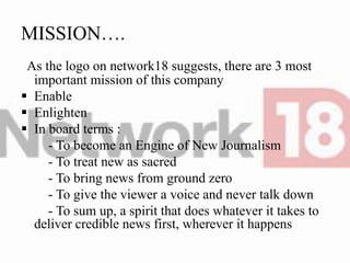 Network 18 | PPTX