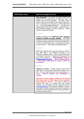 Network 3-smtp_server_status_codes_and_smtp_error_codes | PDF