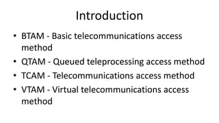 Network access methods | PPTX