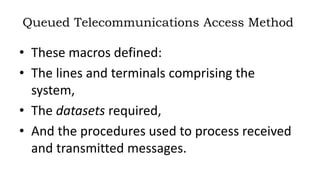 Network access methods | PPTX