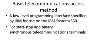Network access methods | PPTX