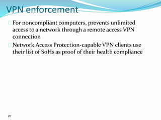 Network access protection ppt | PPTX