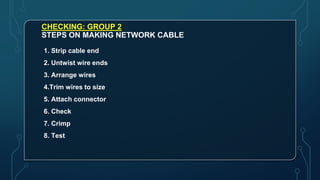 Network activity checking | PPTX | Computer Networking | Computing