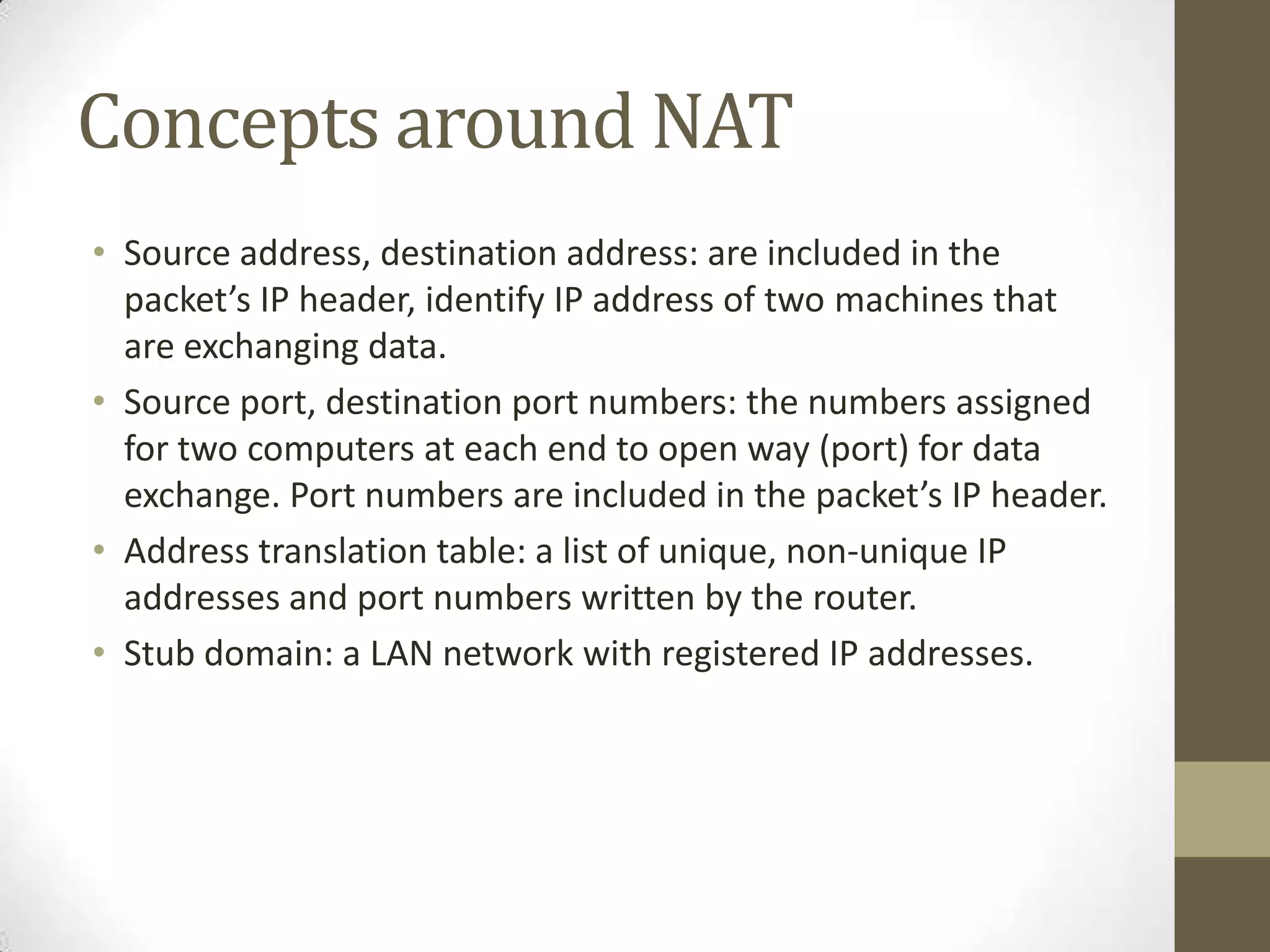Network address translation | PPTX