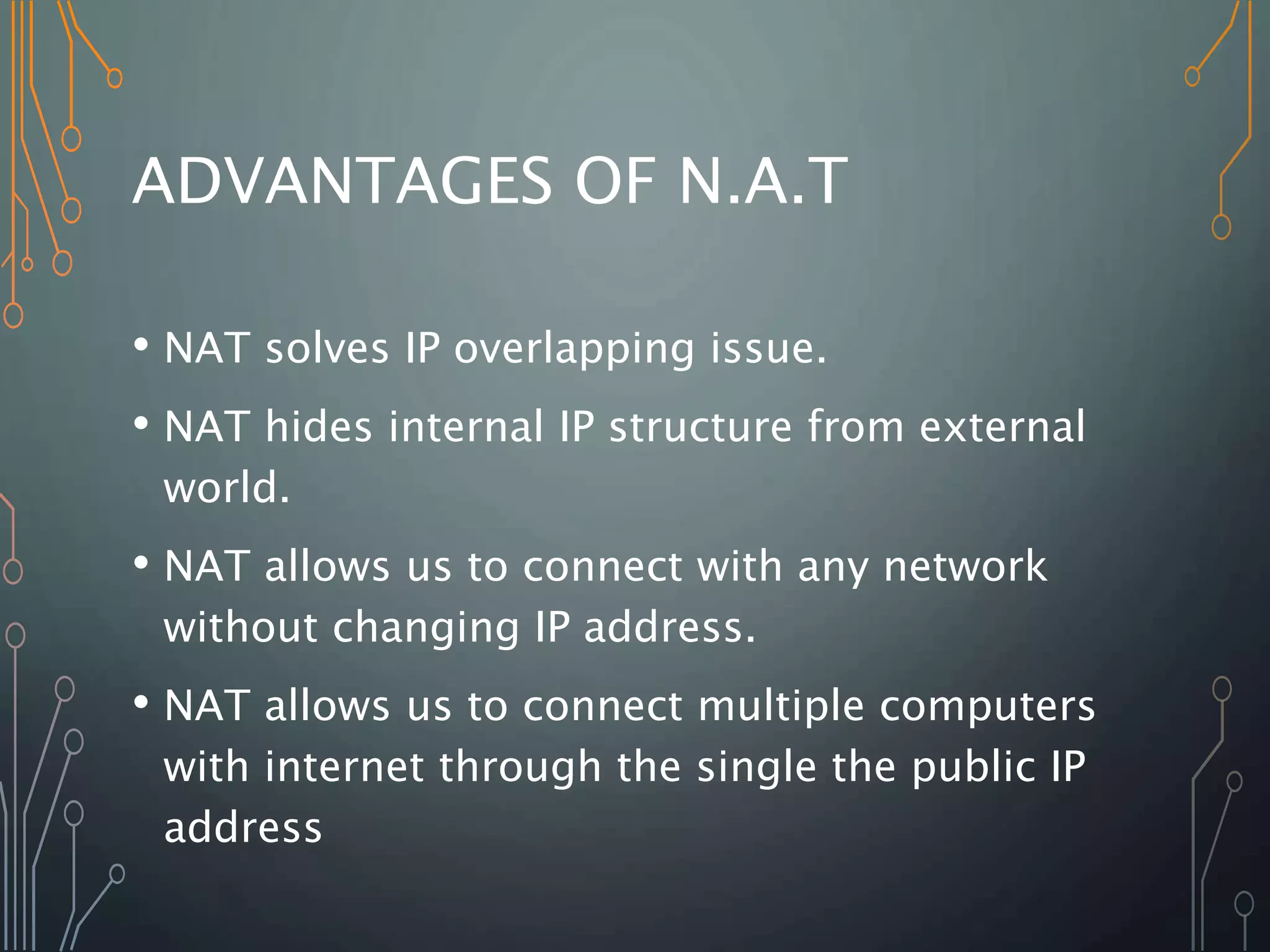 Network address translation | PPTX