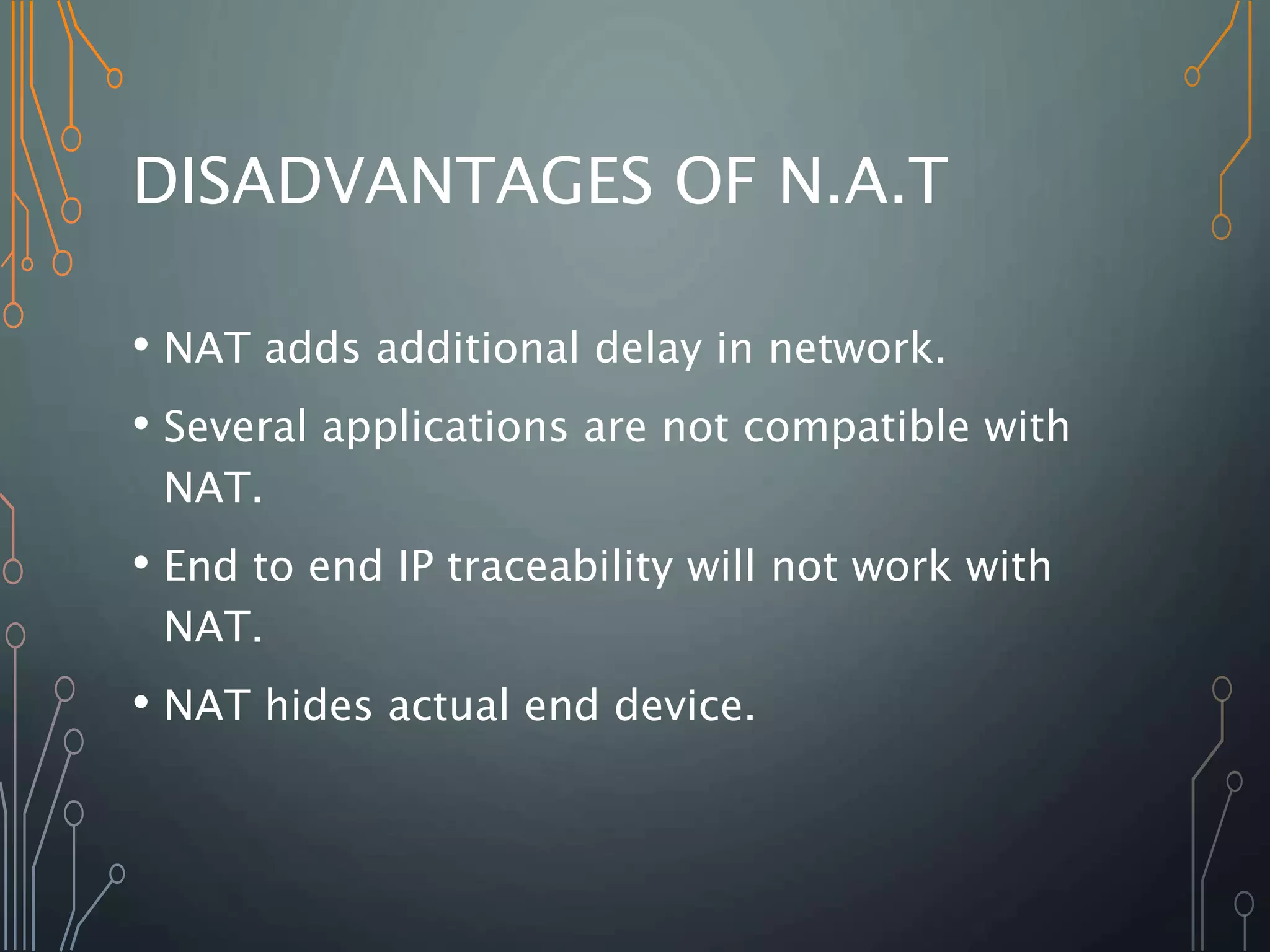 Network address translation | PPTX