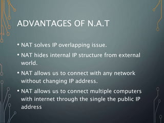 Network address translation | PPTX