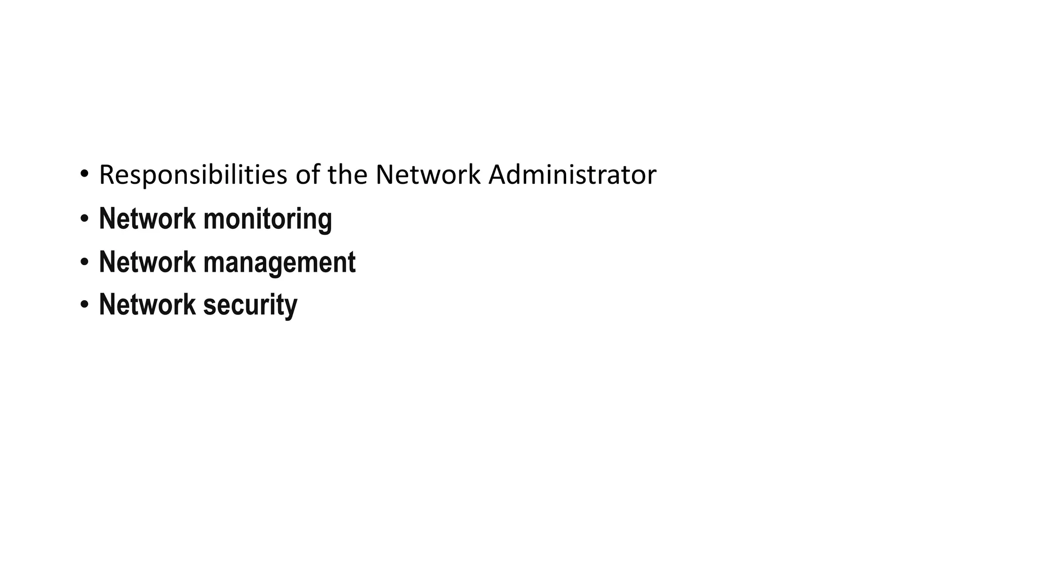Network Administration And Maintenace Pptx