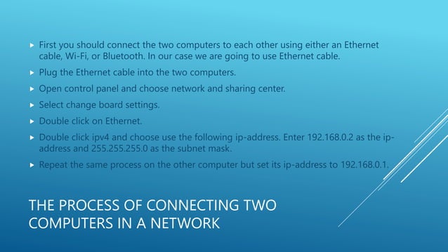 Network Administration presentation File sharing(1).pptx | Computer Networking | Computing