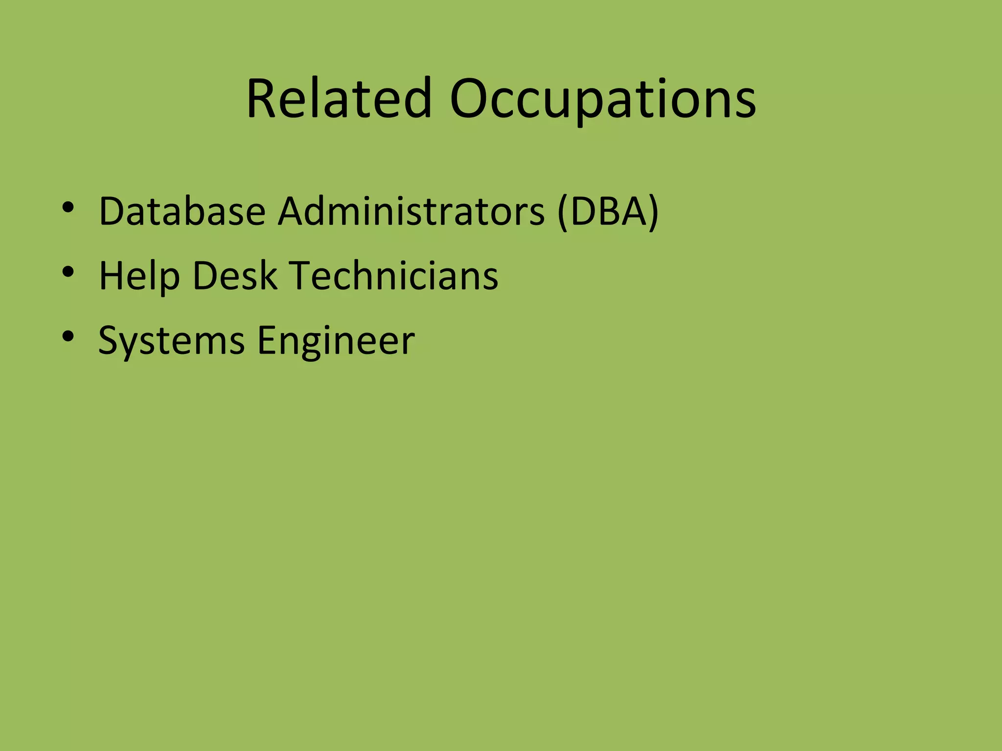 Network Administrator | PPT