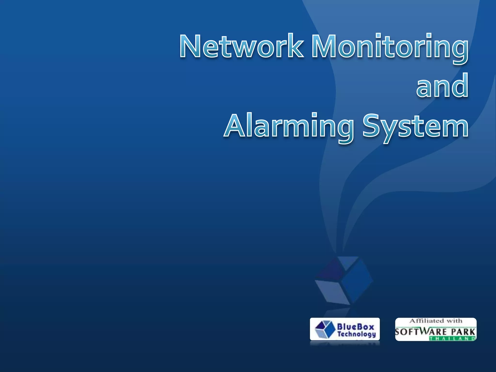Network Monitoring & Alarming | PPT