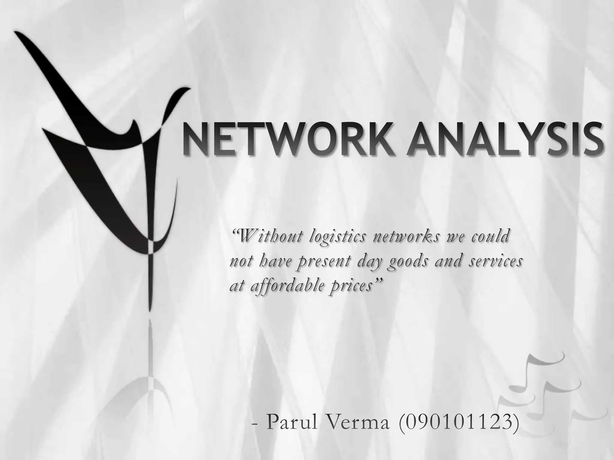 Network analysis | PPT