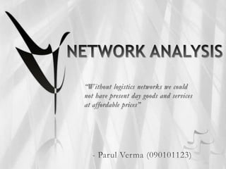 Network analysis | PPT