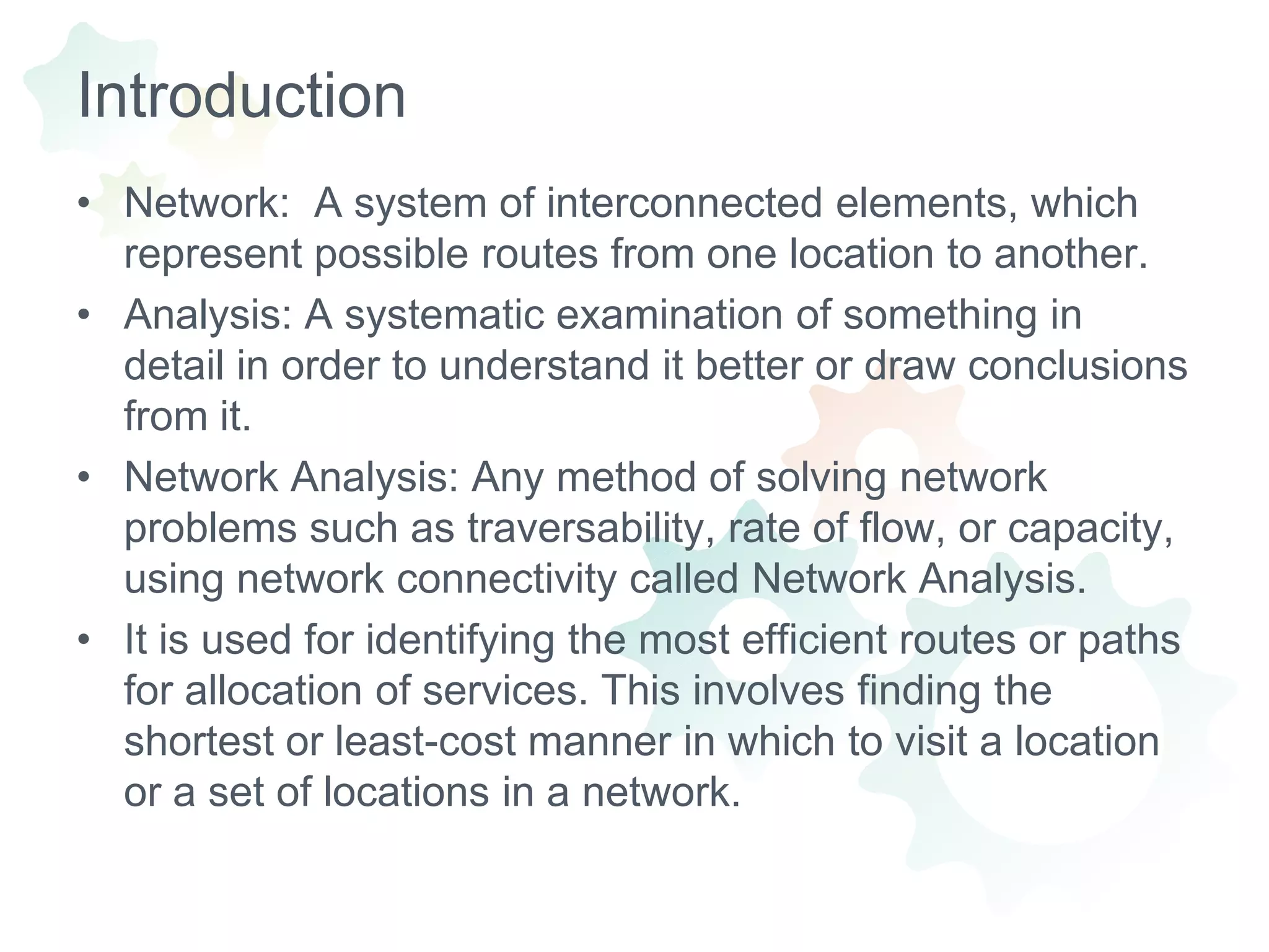 Network Analysis | PPTX