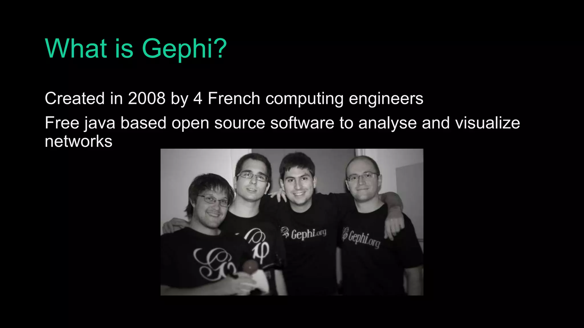 Introduction to Network Analysis in Gephi | PPTX