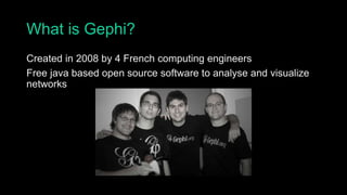 Introduction to Network Analysis in Gephi | PPTX