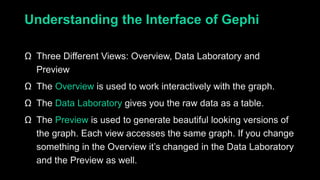Introduction to Network Analysis in Gephi | PPTX