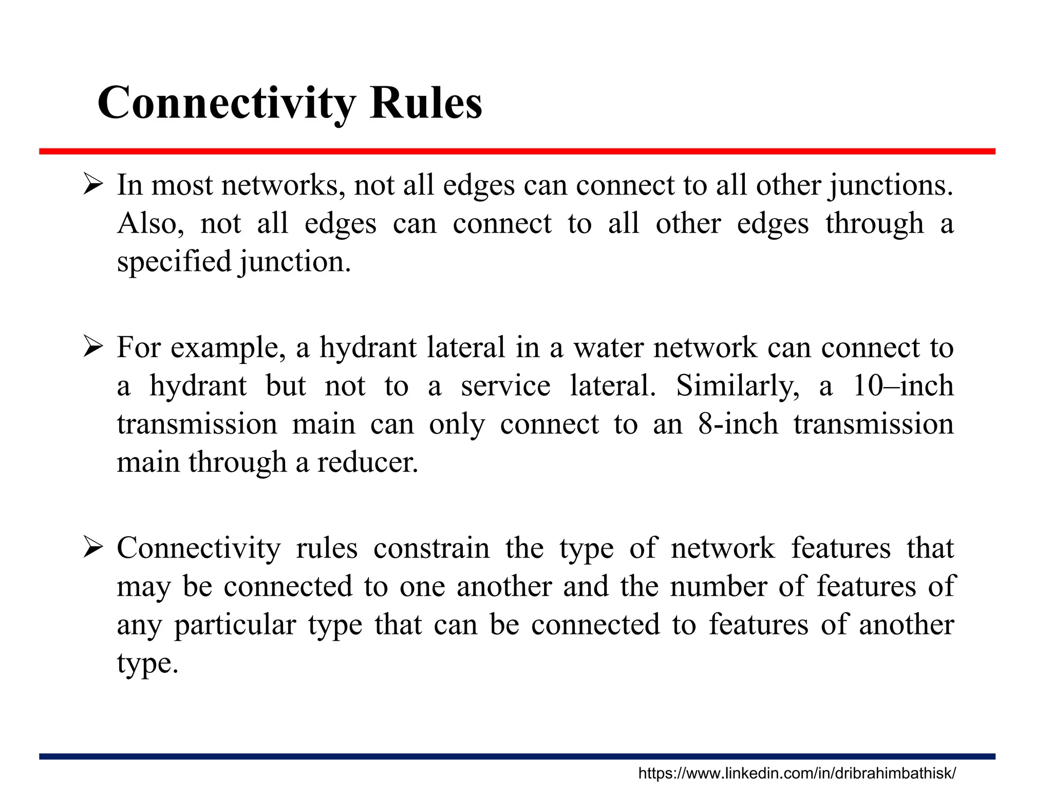 Network analysis in gis , part 2 connectivity rules | PDF