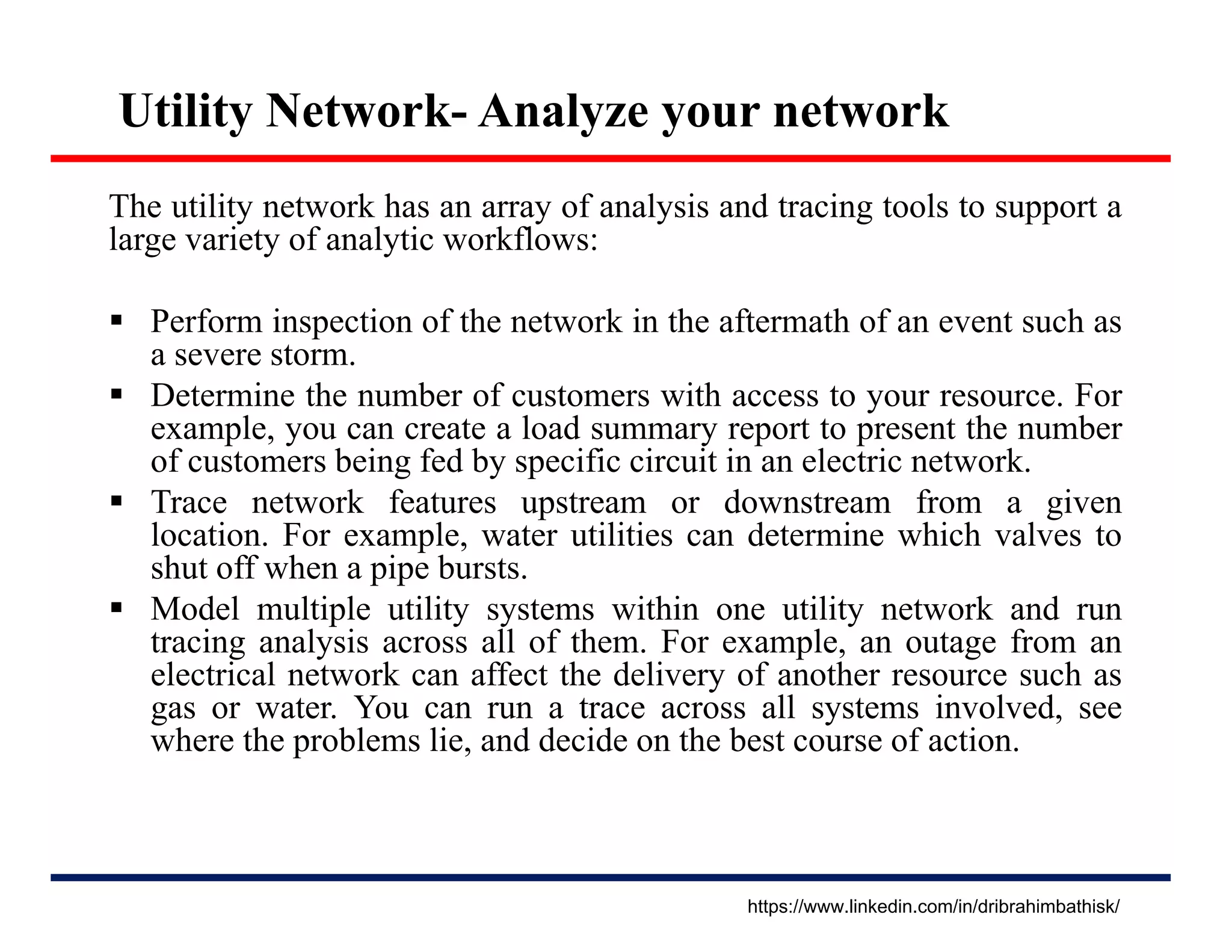 Network analysis in gis , part 3 utility network | PDF