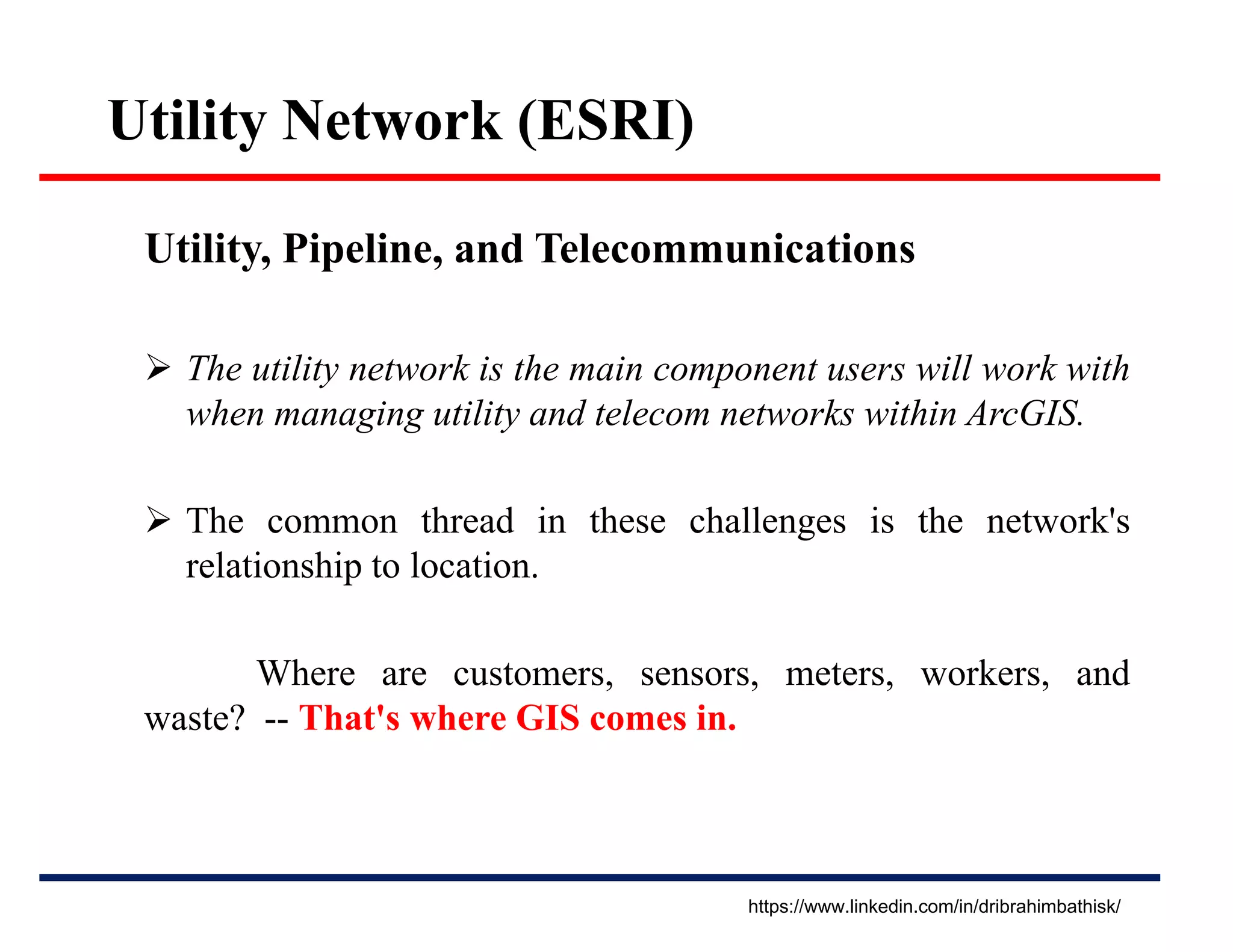 Network analysis in gis , part 3 utility network | PDF