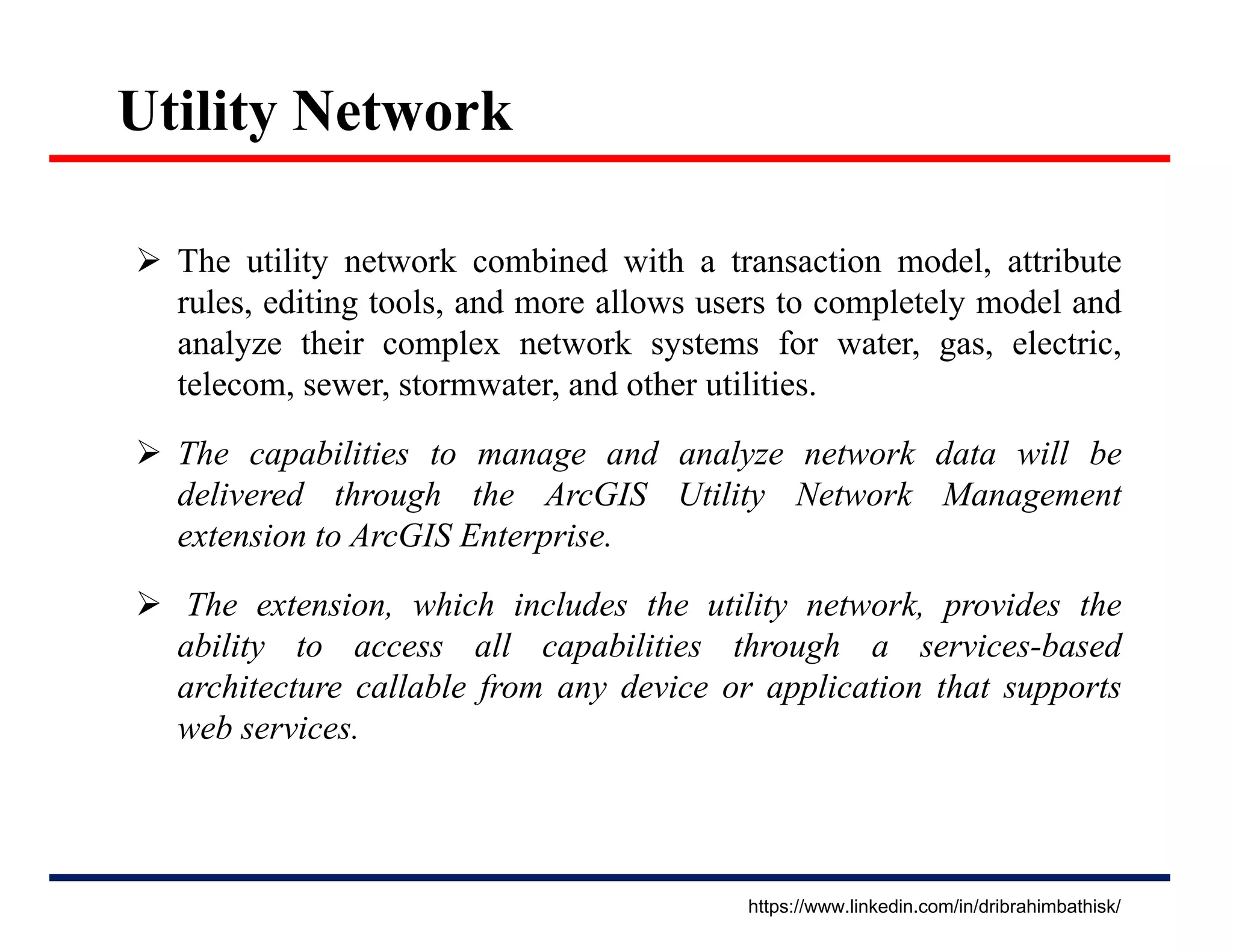 Network analysis in gis , part 3 utility network | PDF
