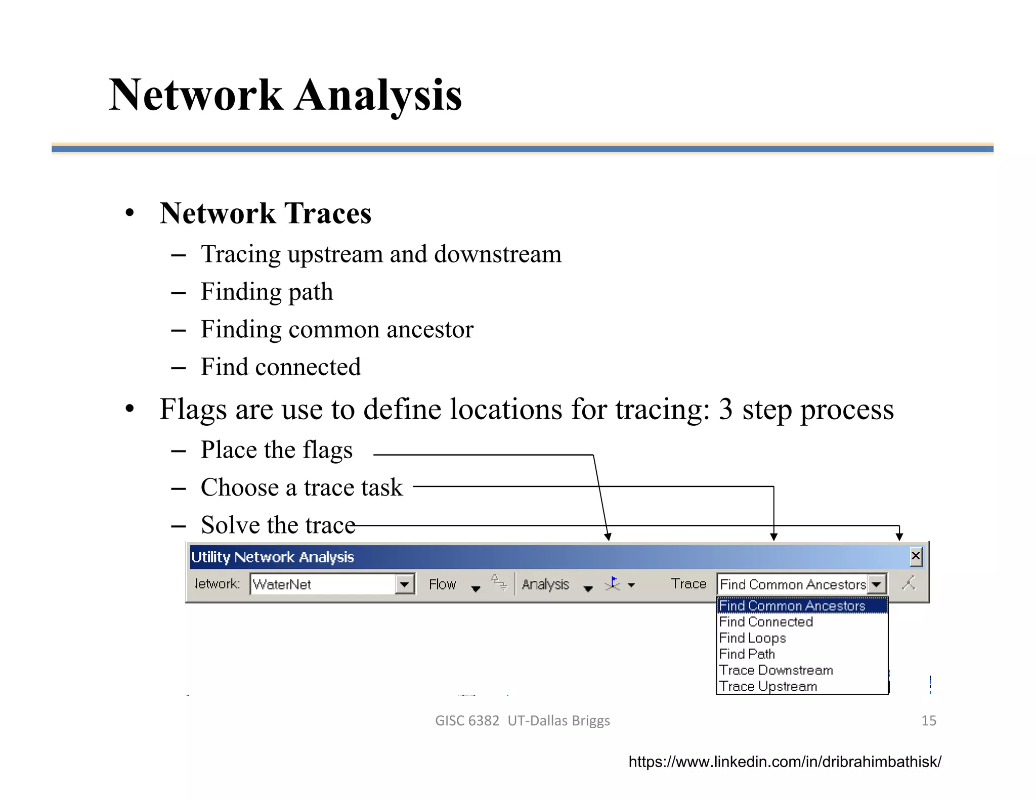 Network analysis in gis , part 5 geometric network | PDF