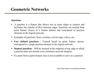 Network analysis in gis , part 5 geometric network | PDF