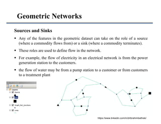 Network analysis in gis , part 5 geometric network | PDF