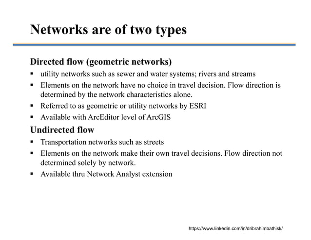 Network Analysis In Gis Part 5 Geometric Network Pdf Computer Networking Computing