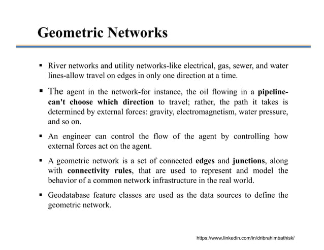 Network Analysis In Gis Part 5 Geometric Network Pdf Computer