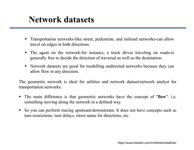Network analysis in gis , part 5 geometric network | PDF | Computer Networking | Computing
