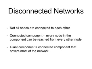 Network analysis lecture | PPTX