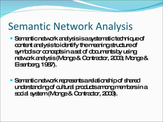 Network Analysis Lim 97 | PPT