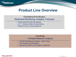 Network Analysis Tips & Tricks with Omnipeek | PPTX