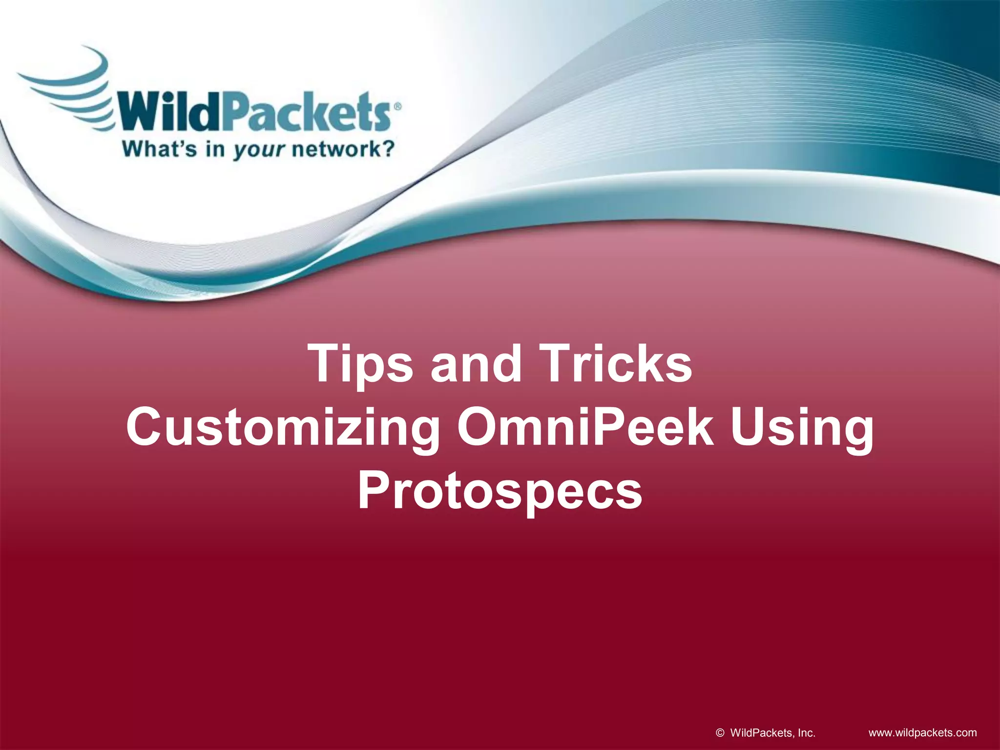 Network Analysis Tips and Tricks with OmniPeek | PDF