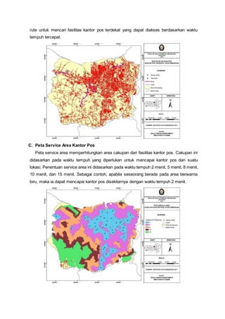 Network Analyst dalam Sistem Informasi Geografis | DOCX