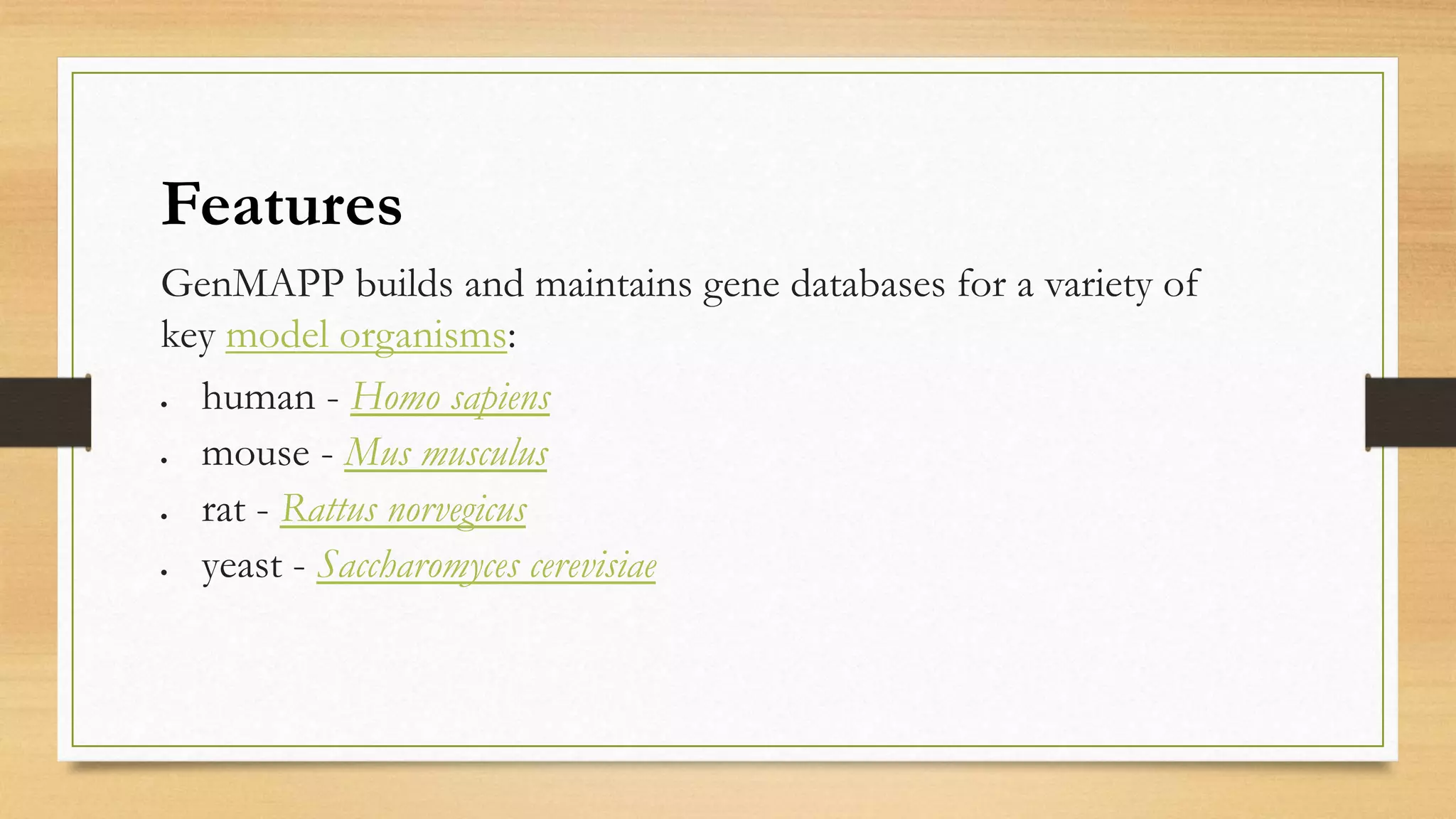 Network and pathway visualization tools | PPT